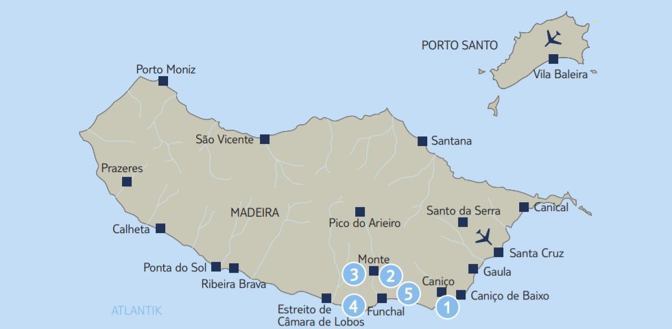 Madeira Rundreisen